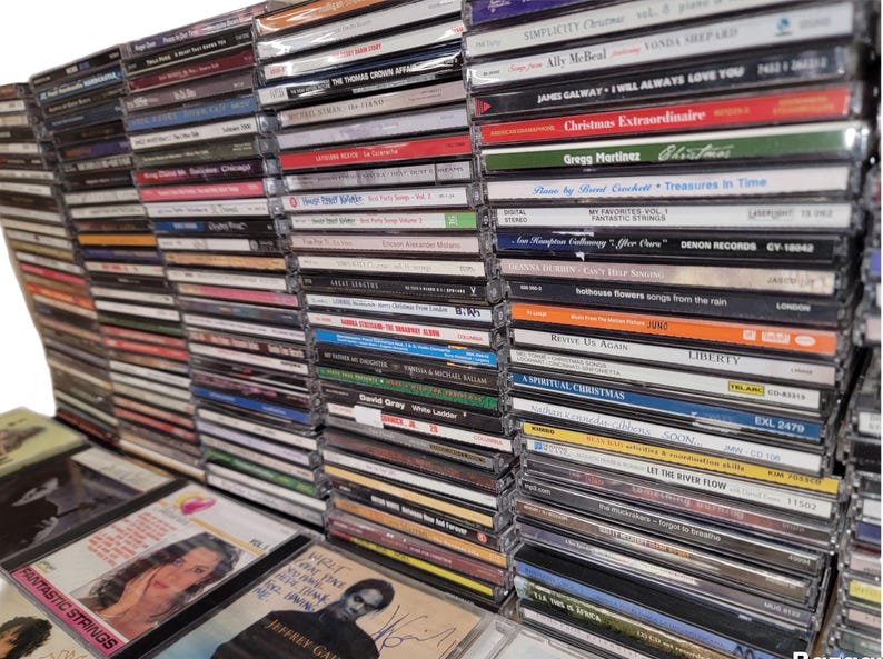 Curated Music CD Lot: Assorted Genres, Original Artwork (you Choose ...