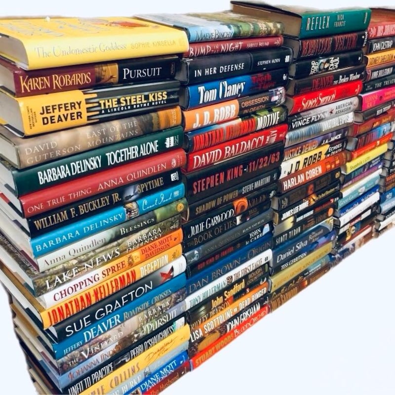 Fiction Books Bulk - Etsy