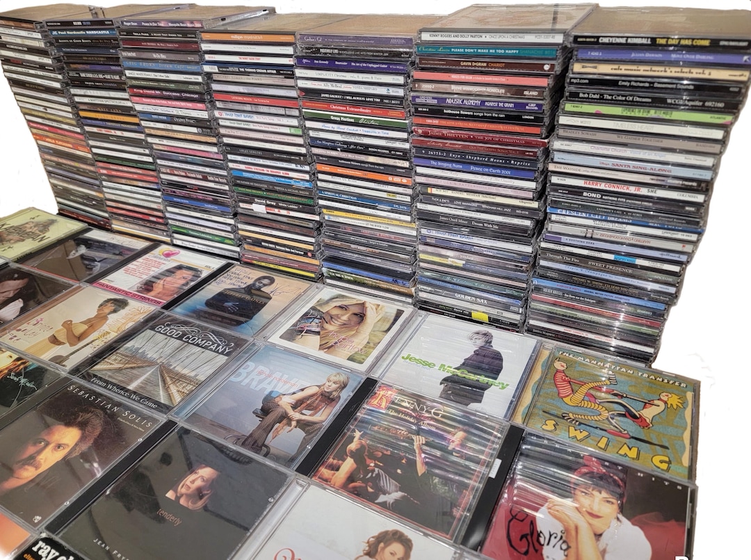 Lot of 20 Music Cds: Random Mixed Genre Bundle - Etsy