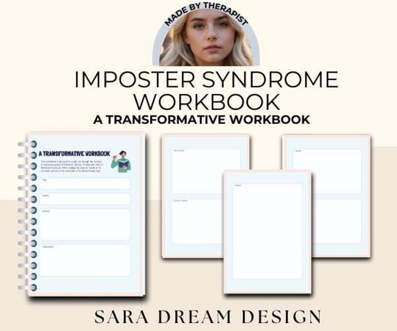 Imposter Syndrome Workbook - Etsy