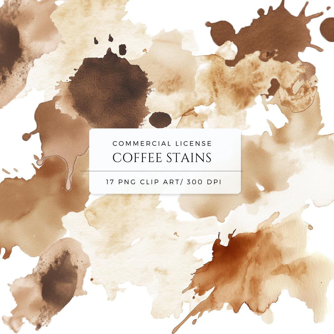 Coffee Stains Clip Art, Coffee Stains Clip Art, Download, PNG ...