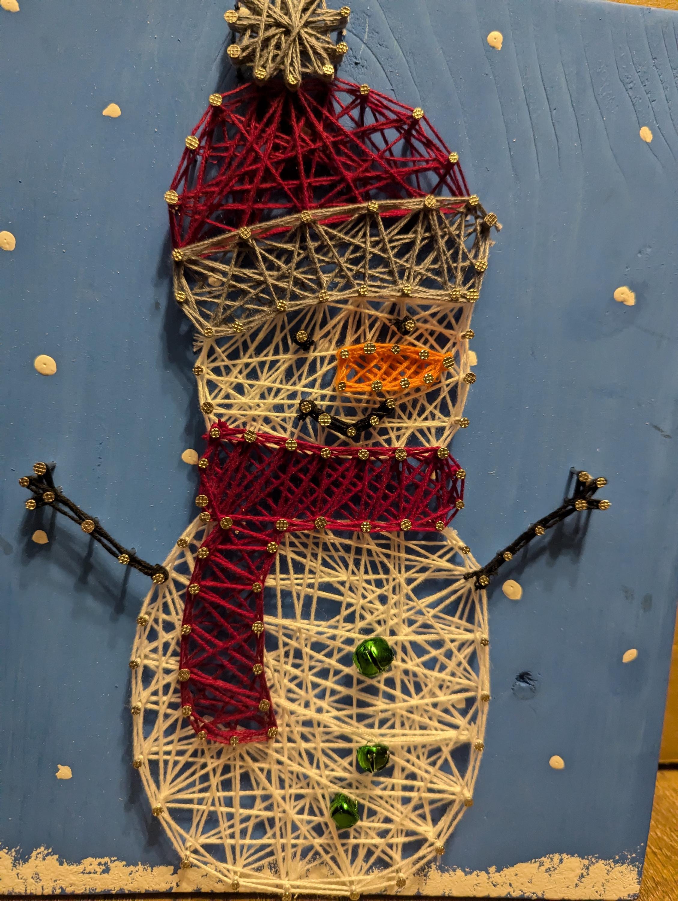 DIY Snowman String Art Kit - Etsy