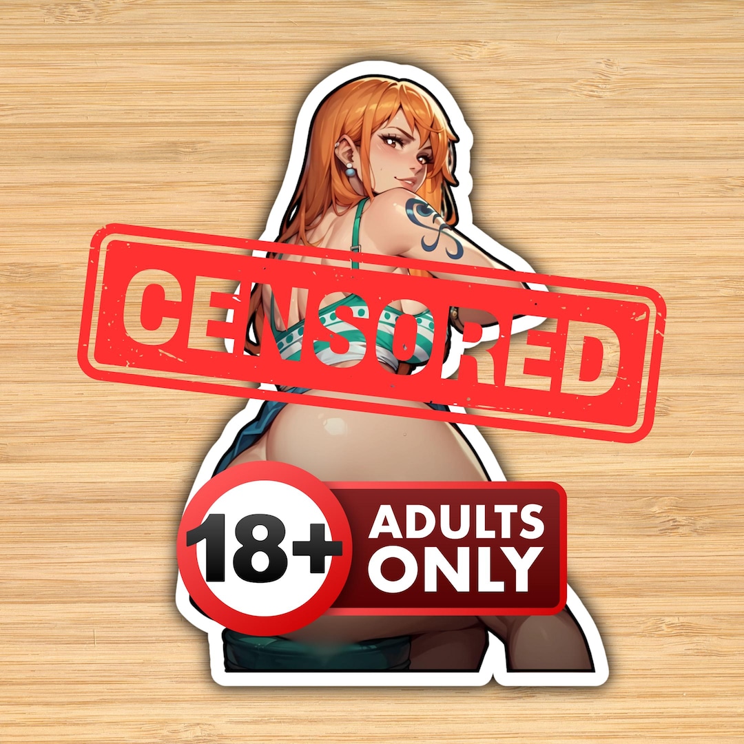 NSFW Waifu Pirate Busty Gamer Girl Stickers Weatherproof Decal Sexy ...