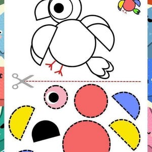 Preschool Fine Motor, Kid Art Project Printable, Fine Motor Skill ...