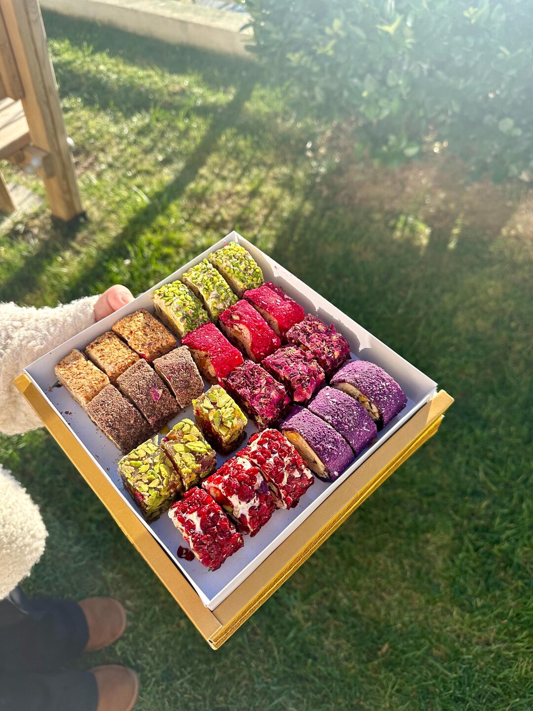 Traditional Turkish Delights From the Egyptian Bazaar , Gift, Lokum ...