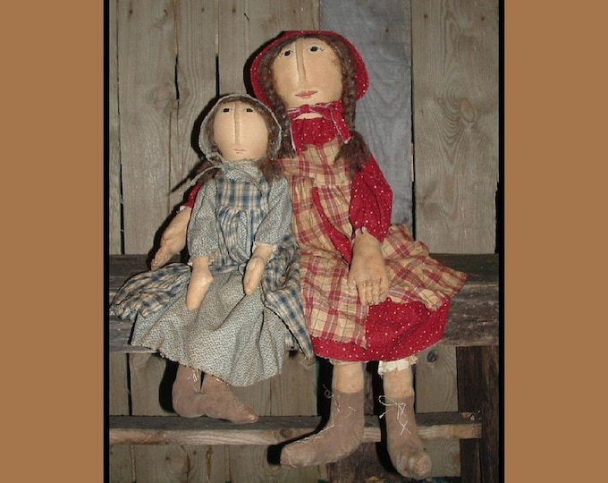 Vintage Handmade Art Doll “country Girl Doll” - Etsy