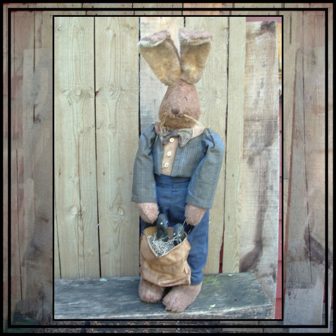 INSTANT DOWNLOAD Digital PDF Epattern Primitive Folkart Soft Sculpted ...