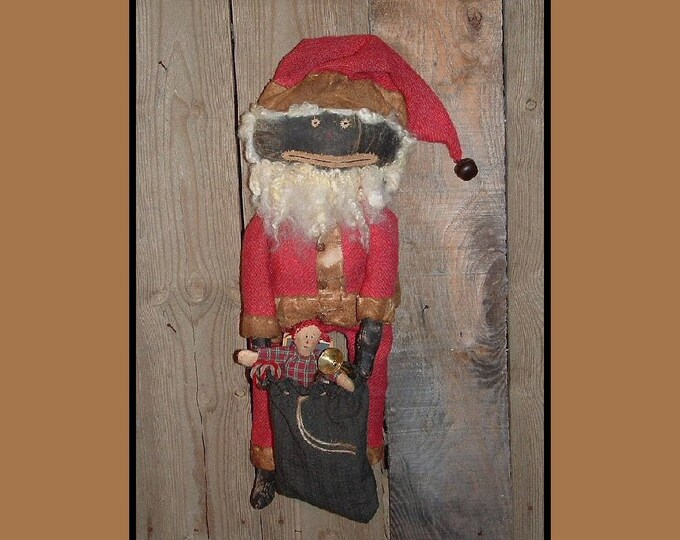 Santa Stump E-pattern - Etsy