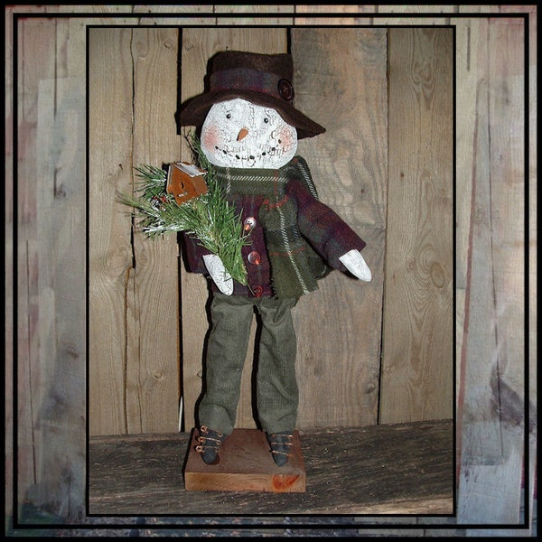 Standing Snowman Sewing Pattern - Etsy