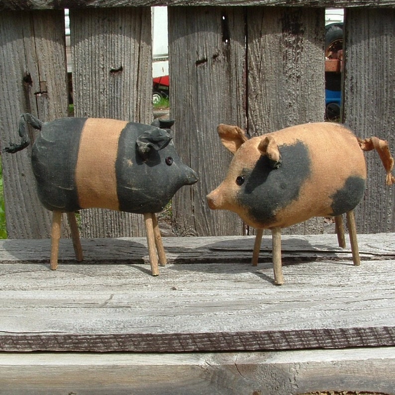 Pig and Pull Toy Pig INSTANT DOWNLOAD Digital PDF Epattern - 139 - Etsy