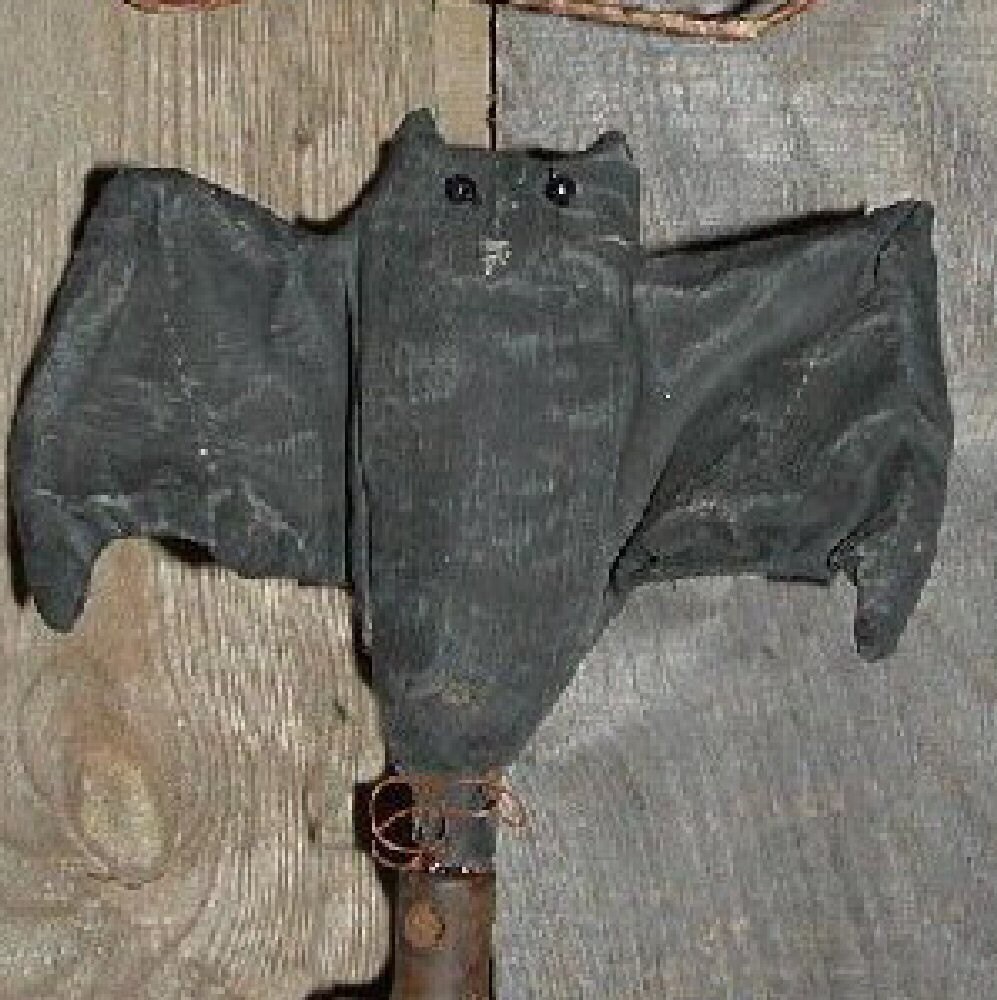 INSTANT DOWNLOAD Epattern Primitive Halloween Bat PDF Digital Pattern,2 ...