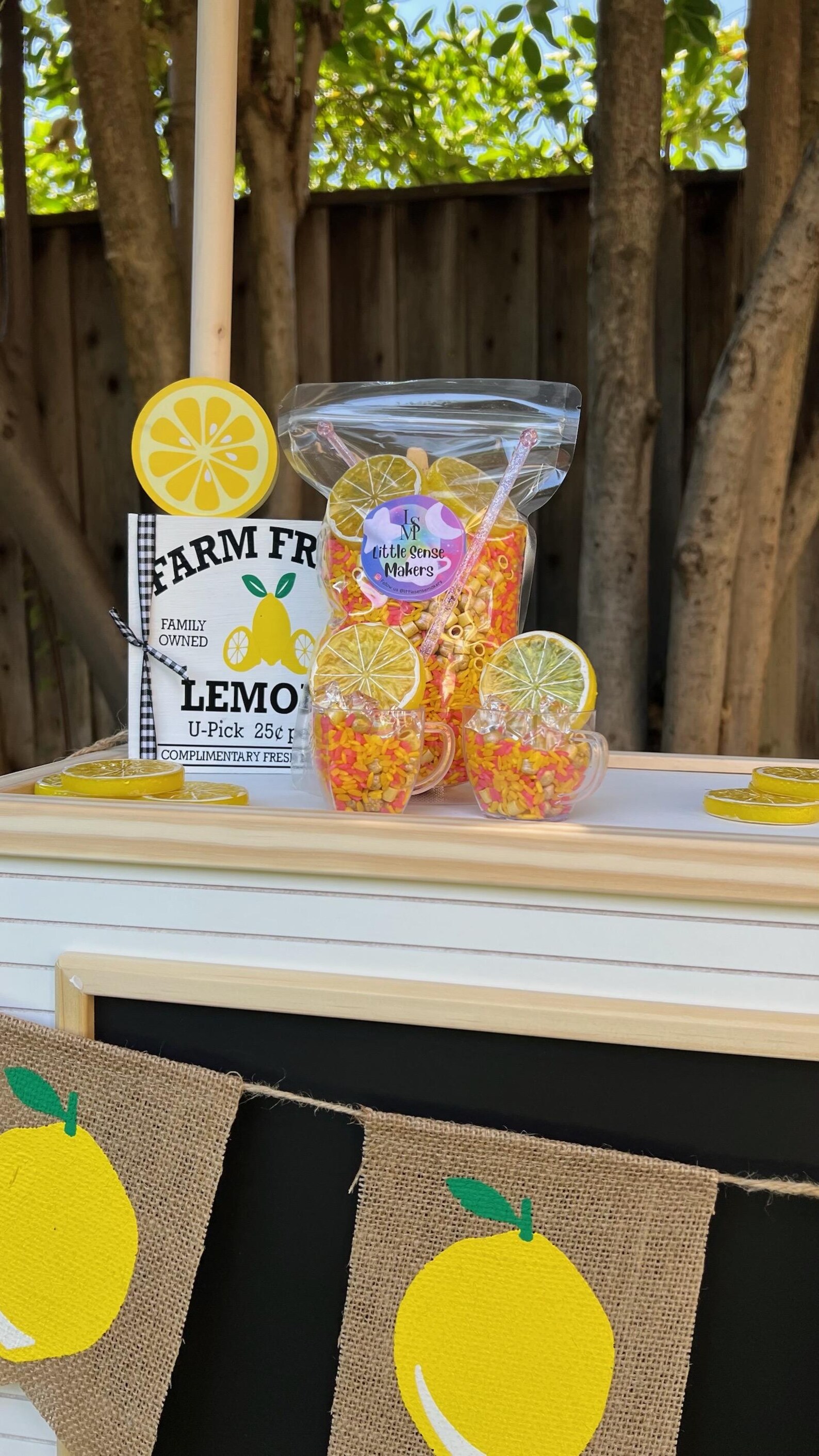 Lemonade Pour and Play Sensory Kit - Etsy
