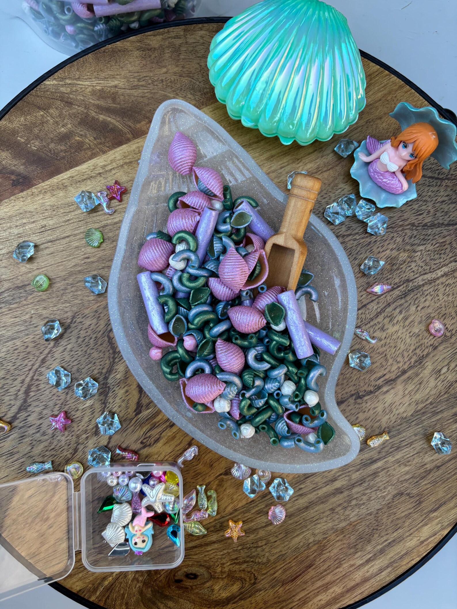 Mermaid Sensory Kit / Mermaid Playdough / Party Favor / Birthday Party ...