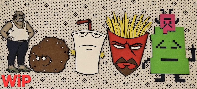 Aqua Teen Hunger Force - Etsy
