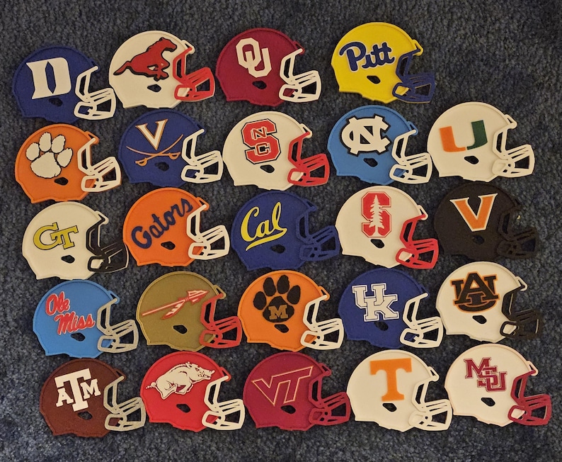 NFL Larger Team Magnets WIP College Teams - Etsy