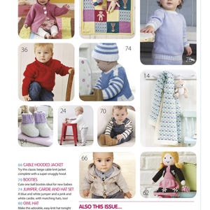 24 Love Knitting for Baby Magazines | Bundle of Baby Knitting Patterns ...