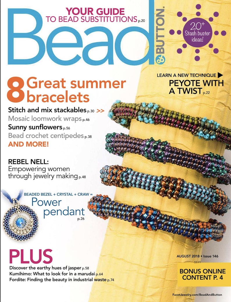 119 'bead & Button' Magazines | Beading and Jewelry Making Magazine ...