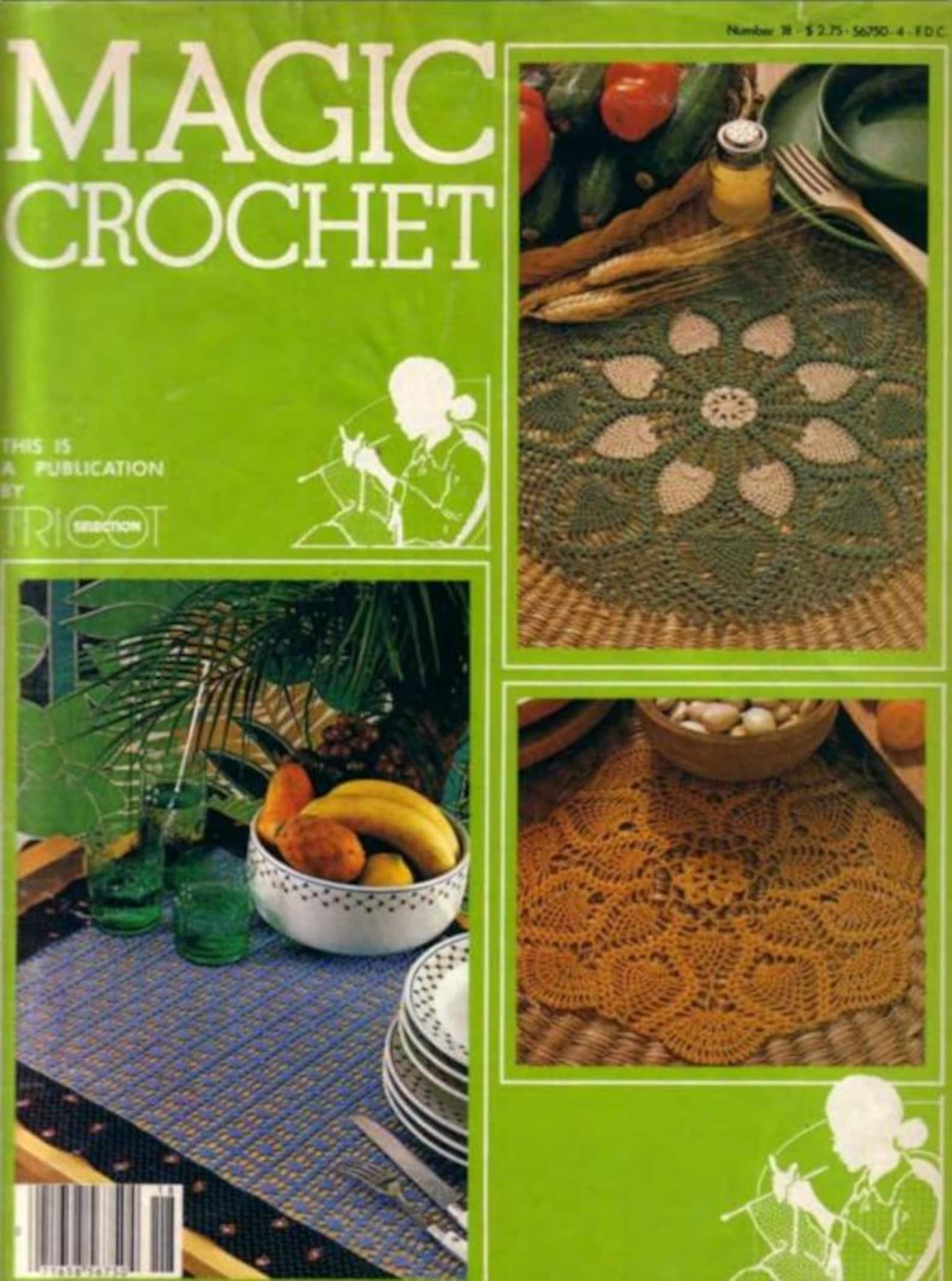 64 Magic Crochet Magazines | Bundle Vintage Magazine Collection | Lot ...