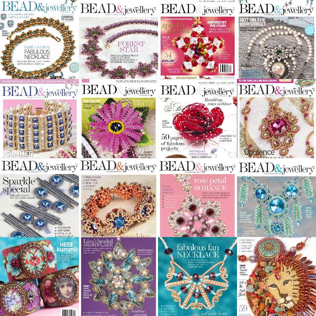 70 Bead & Jewelry Magazines | Beading and Jewelry Making Magazine ...