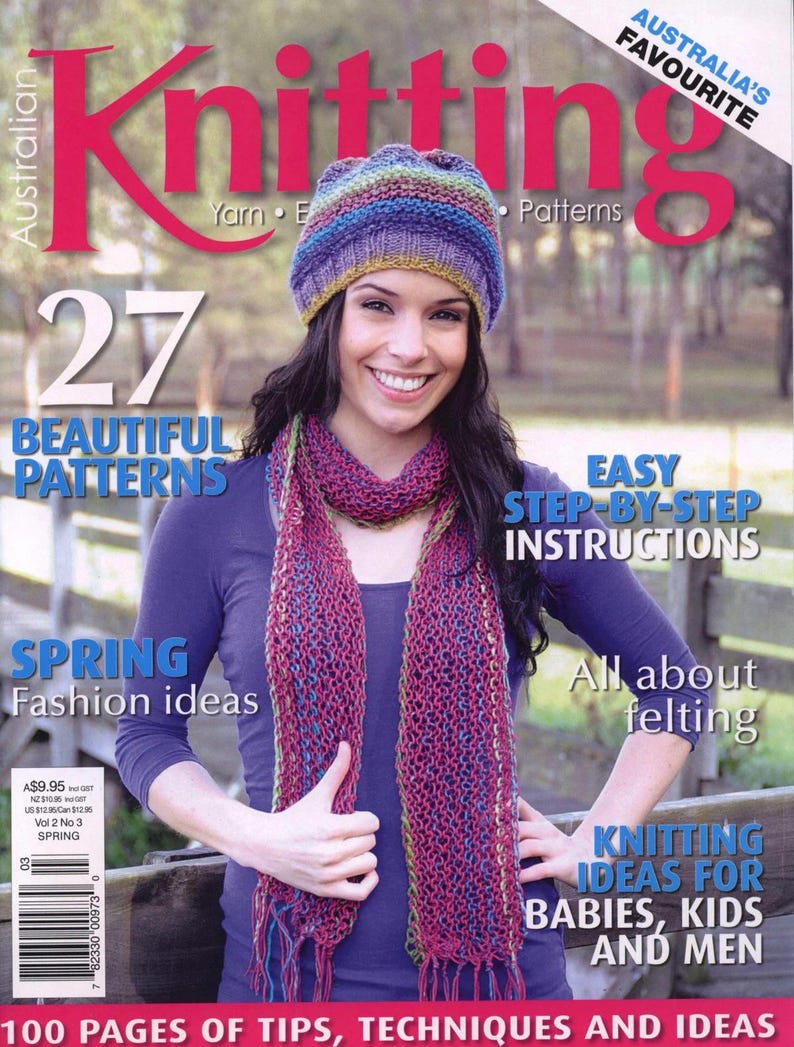 28 Knitting Magazines | Bundle Collection of Knitting Patterns ...