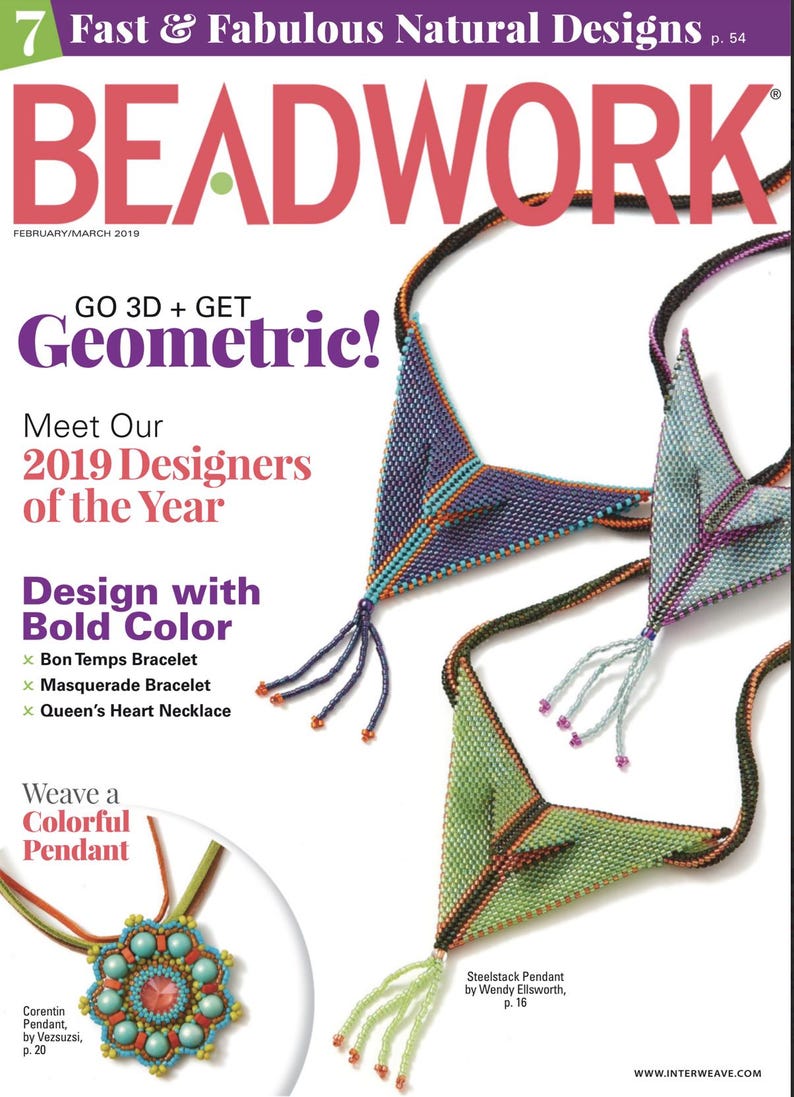 103 Beadwork Magazines | Beading and Jewelry Making Magazine Bundle ...