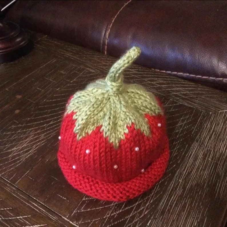 Berry Baby Hat Knitting Pattern - Etsy