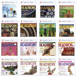 103 Beadwork Magazines | Beading and Jewelry Making Magazine Bundle ...