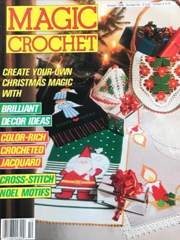 64 Magic Crochet Magazines | Bundle Vintage Magazine Collection | Lot ...