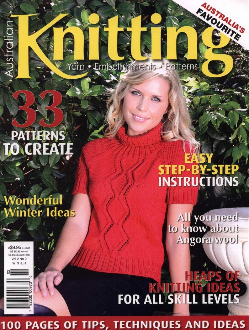 28 Knitting Magazines | Bundle Collection of Knitting Patterns ...