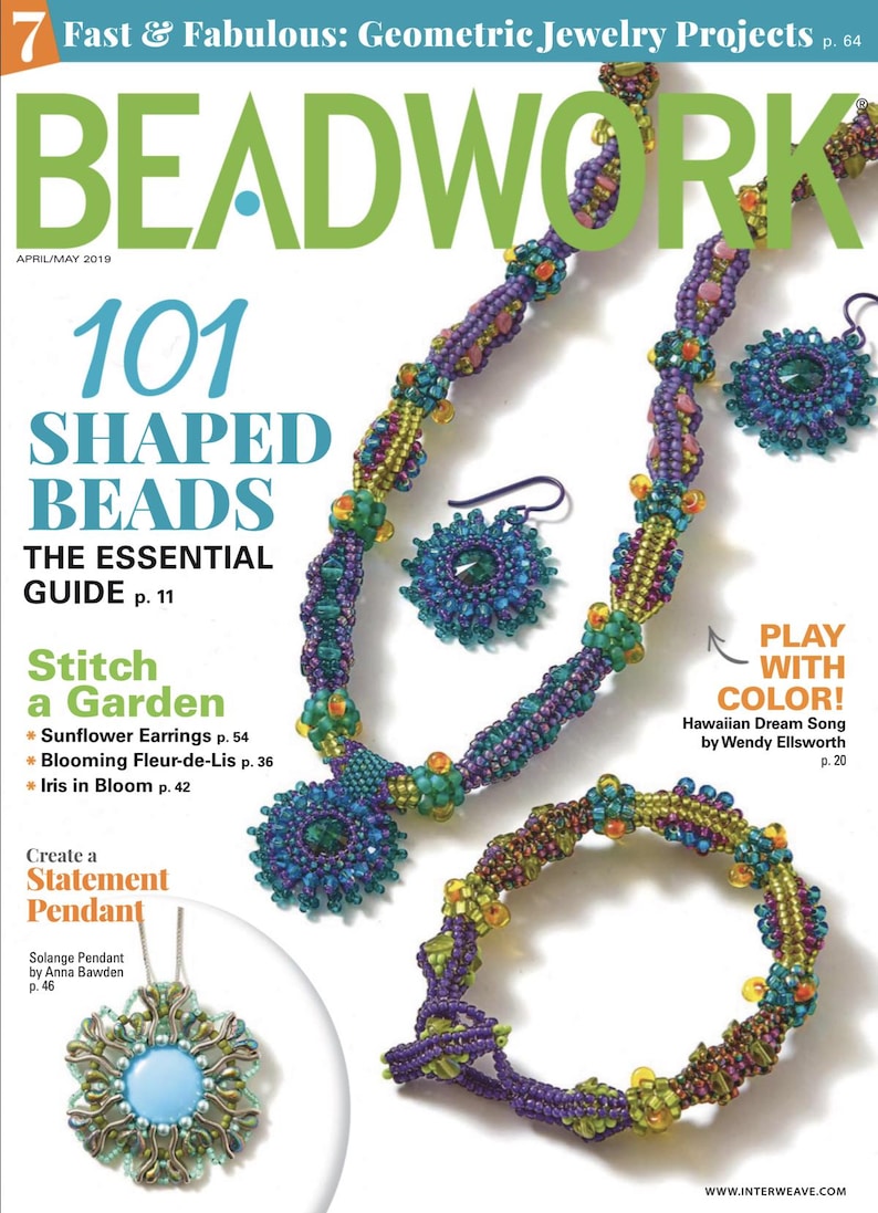 103 Beadwork Magazines | Beading and Jewelry Making Magazine Bundle ...