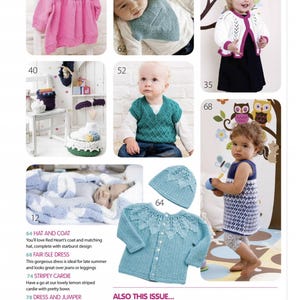24 Love Knitting for Baby Magazines | Bundle of Baby Knitting Patterns ...