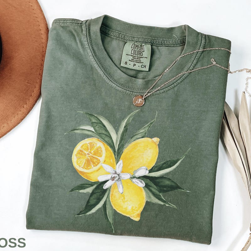 Lemon Shirt - Etsy