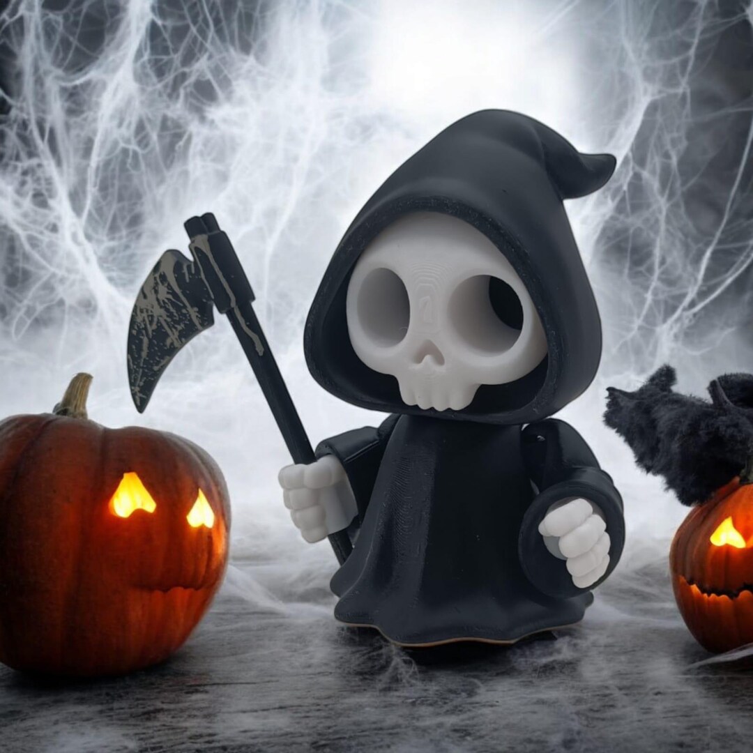 Movable Grim Reaper reapy With Scythe - Etsy