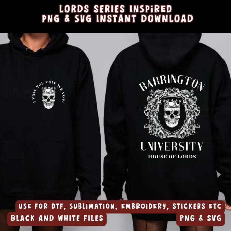 House of L.O.R.D.S. Barrington University SVG & PNG, Digital Download ...