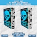 Lights Out Book Edge Stencils for Sprayed Edges Booktok PNG SVG Digital ...