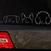 Custom Dog Breed Ear Vinyl Decal: Personalized Dog Name Car Sticker ...