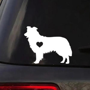 Border Collie Dog Decal for Cars, Tumblers and More | Border Collie ...