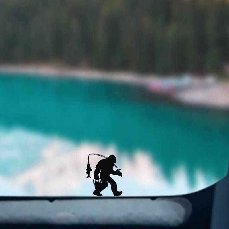 Sasquatch 1 Decal - Etsy UK