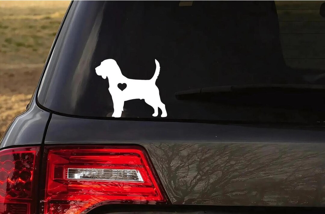 Beagle Decal for Cars, Tumblers and More | Beagle Vinyl Sticker ...