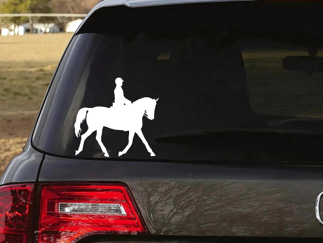 Horse Show Decal | Horse Sticker | Equestrian Decal | Horse Car Decal ...