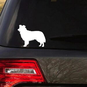 Border Collie Dog Decal for Cars, Tumblers and More | Border Collie ...