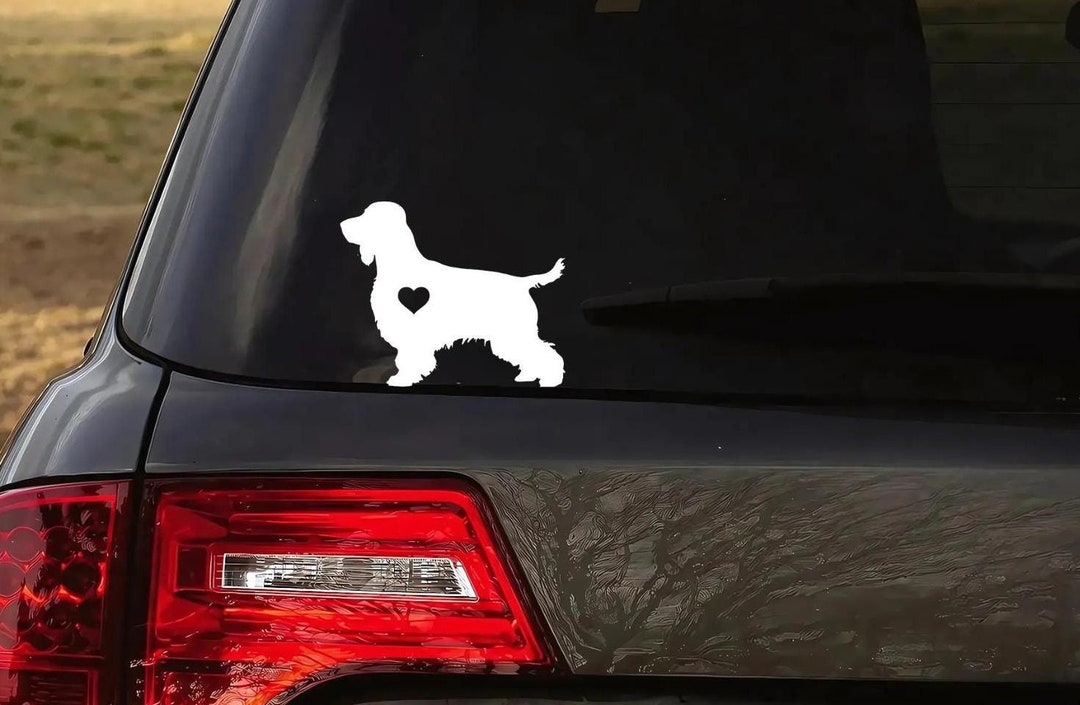 Cocker Spaniel Decal for Cars, Tumblers and More | Cocker Spaniel ...