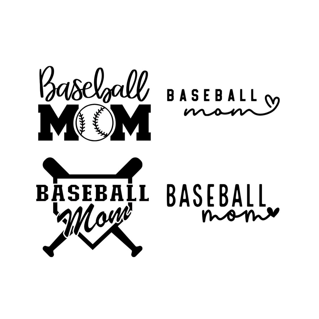 Baseball Mom Decal | Baseball Mom Decal for Cars, Tumblers, Laptops ...