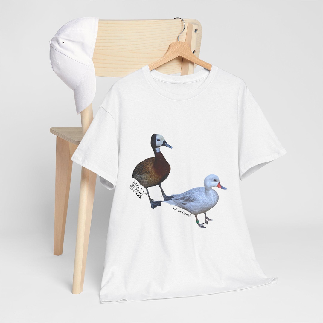 Duck Lovers Unisex Tee, Wildlife Waterfowl Shirt, White Face Whistling ...