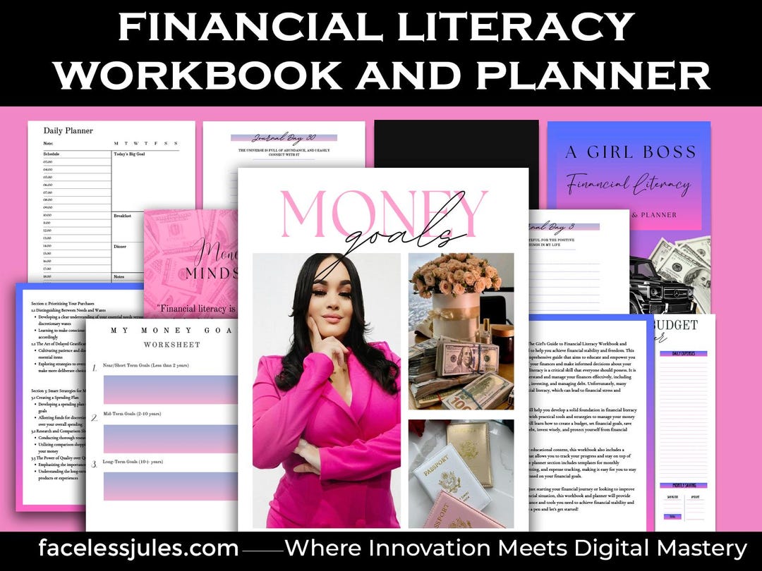 Financial Literacy | Money Worksheets | Monthly Budget | Financial ...