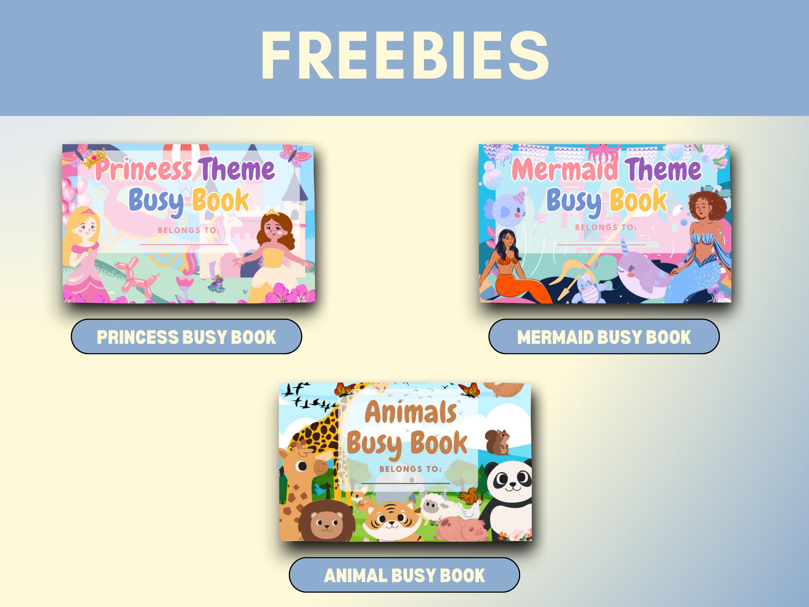 Frozen Theme Busy Book tracing, Shapes, Numbers, Letters Digital ...