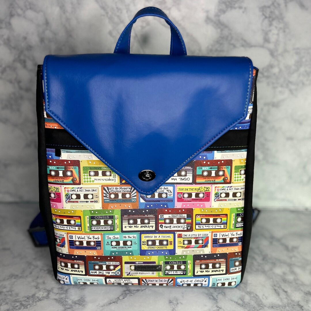 Mixed Tape Backpack - Etsy