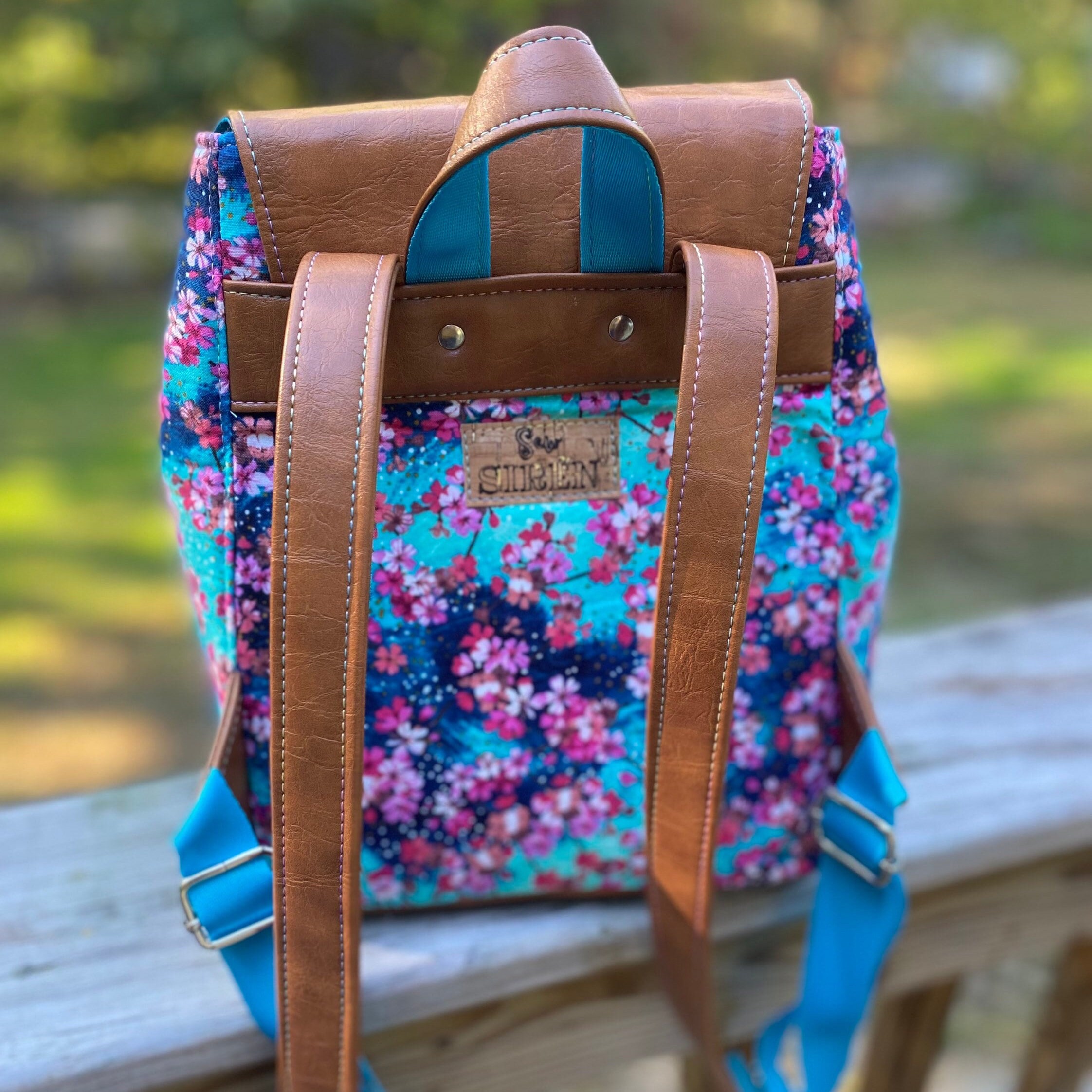 Sakura Flower Themed Backpack - Etsy