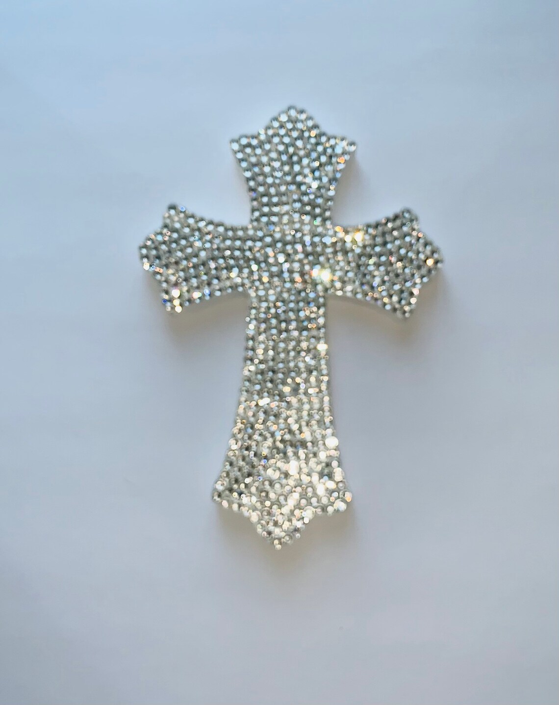 Wood Cross With Rhinestones Wall Hanging Free Shipping Bling - Etsy