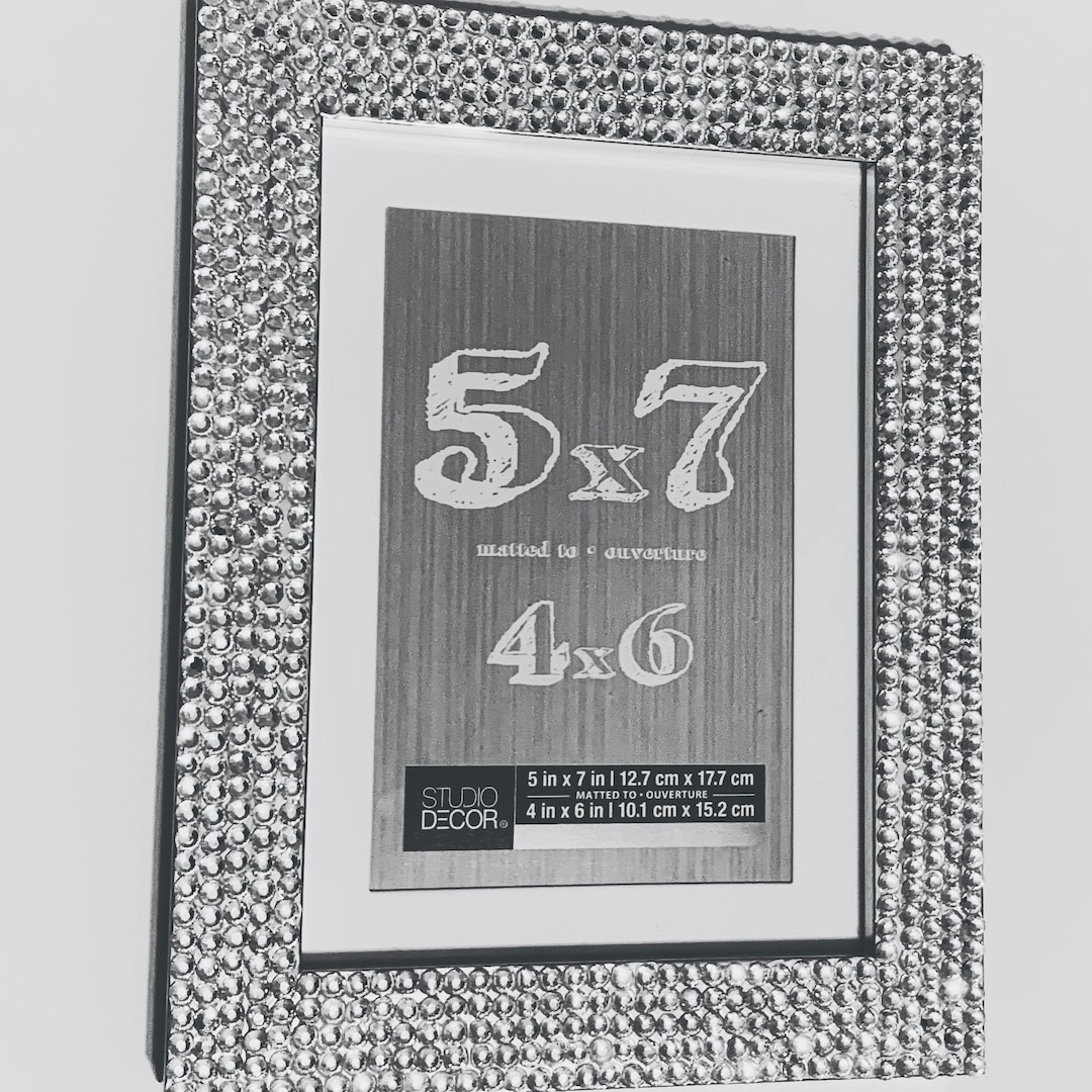 Rhinestone Picture Frame Free Shipping - Etsy
